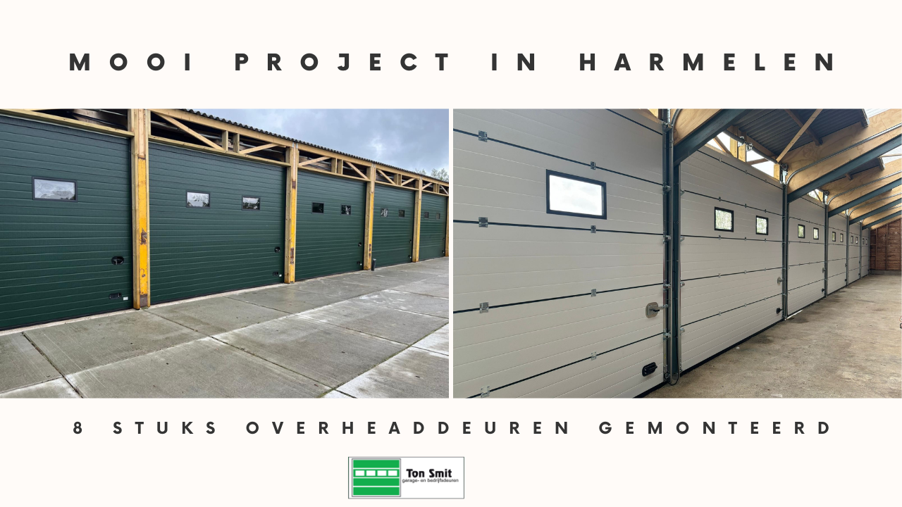 Project in Harmelen - Ton Smit Garage- en Bedrijfsdeuren